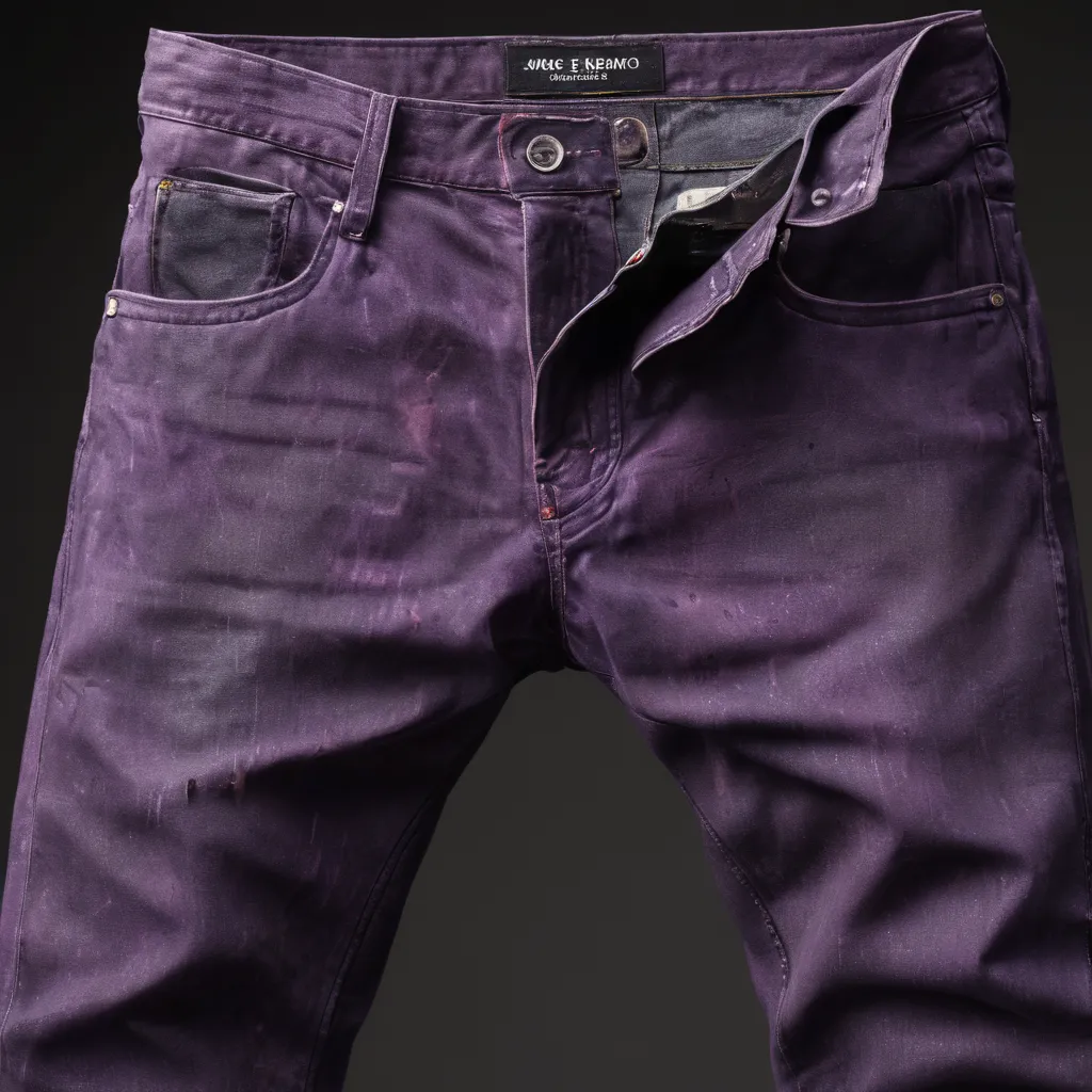Exploring the Cultural Impact of Purple Acid Wash Jeans