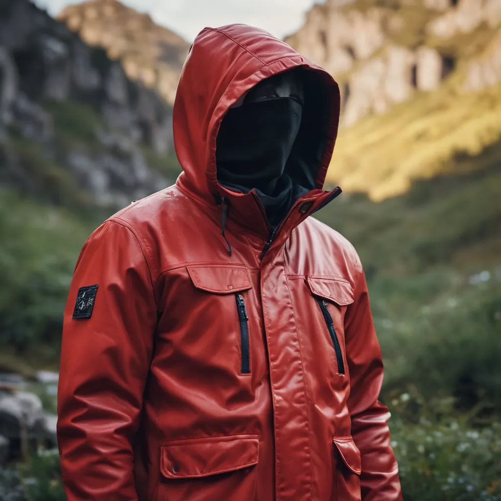 Exploring the Red Hooded Jacket: Functionality & Style