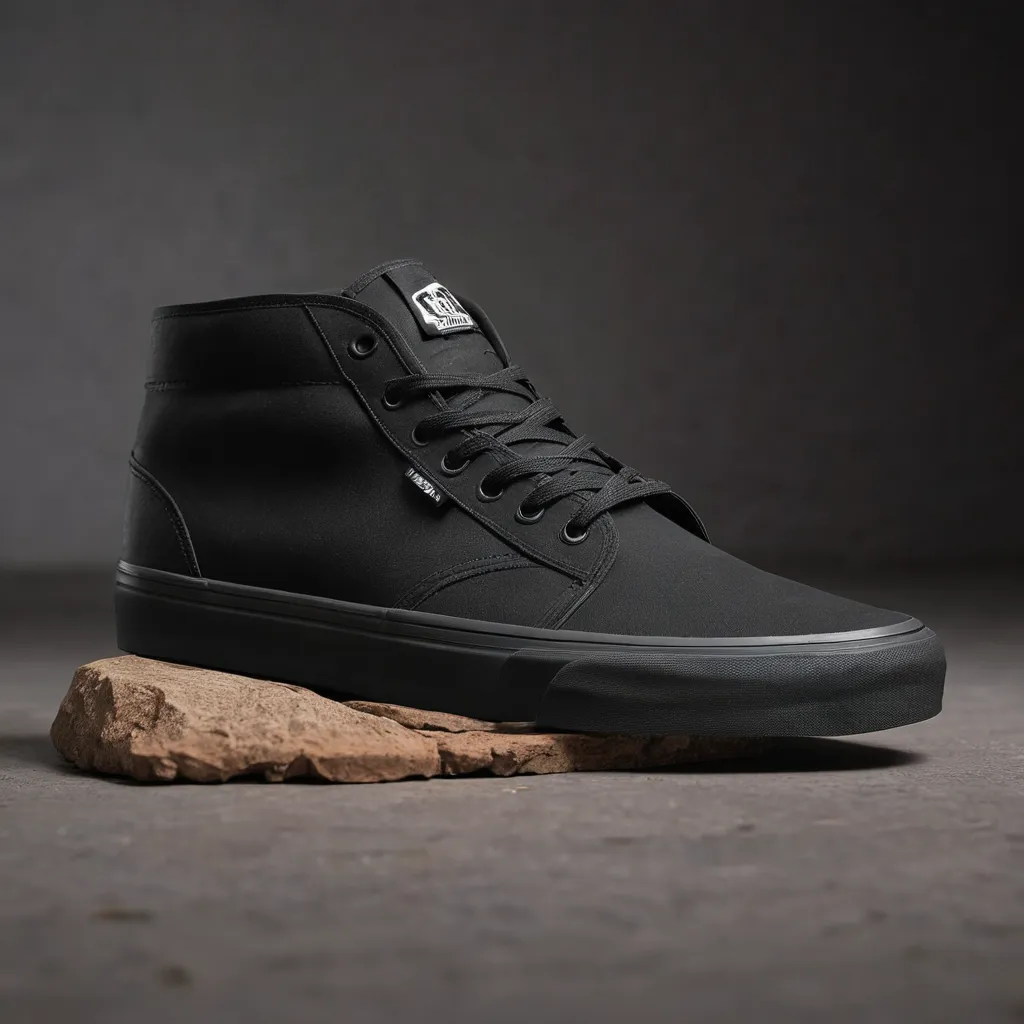 Exploring the Vans Chukka Low Black Mono Skate Shoes