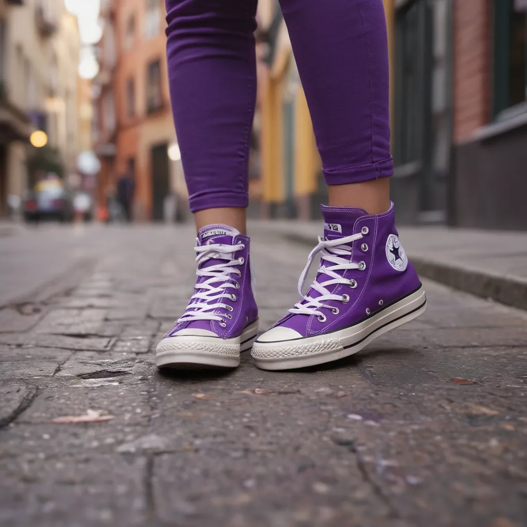 Exploring Women's Purple Converse All Star Sneakers